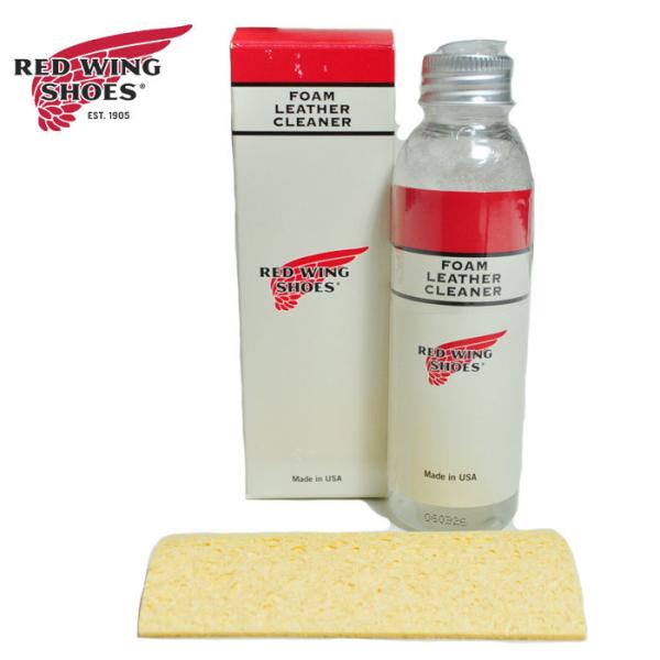 【商品名】Foam Leather Cleanerフォームレザークリーナー【特徴】レッド・ウィング「フォーム・レザークリーナー」は、水に薄めて泡立てて使うタイプのクリーナーです。オイルドレザーはもとより、ラフアウトなどの起毛革にもお使いいた...