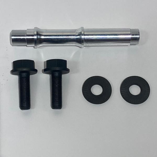 ■ スペック・タイプ：BMX リアハブ用補修・フィメール化カスタムパーツ・商品名：リアハブ用 フィメールコンバート シャフト＆ボルトSET・セット内容：高精度アルミインナーシャフト ×1本高強度クロモリ製ハブボルト（3/8インチ規格） ×2...