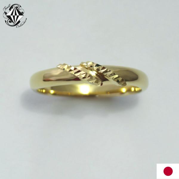 【発売日：2023年06月19日】◆取扱い地金素材◆ K18YG◆　サイズ　◆ サンプル画像は13号　☆ 最大幅約3mm当店オリジナルカット【ドラゴンスキン・カット】をより日常使いへフィードバックした新タイプが登場。シンプルで普段使い出来る...