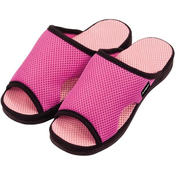 [関連word]  室内履き 健康スリッパ レディース サンダル ピンク 足圧 指圧 アイテム 家族 実用品 新生活 足軽 マッサージ器 血行促進 スポーツサンダル ツボ刺激 ガチ押し スリッパリフレッシュ ふみっぱ 健康グッズ 室内用