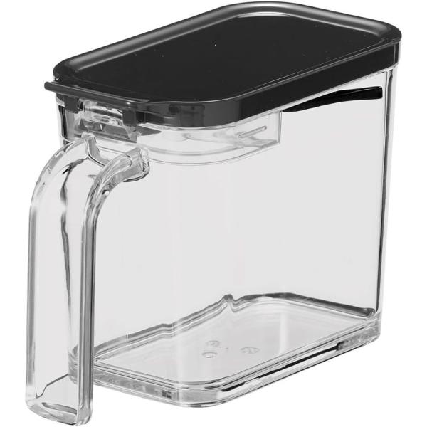 [関連word] ト おしゃれポット スリムデザイン すり切り板付 密閉ポット 便利ポット 調理器具 容器 キッチン便利 収納ポット ストレージポット 料理用容器 キッチンアイテム プラスチックポット 食品保存ポット 調味料ポット 冷蔵庫収...