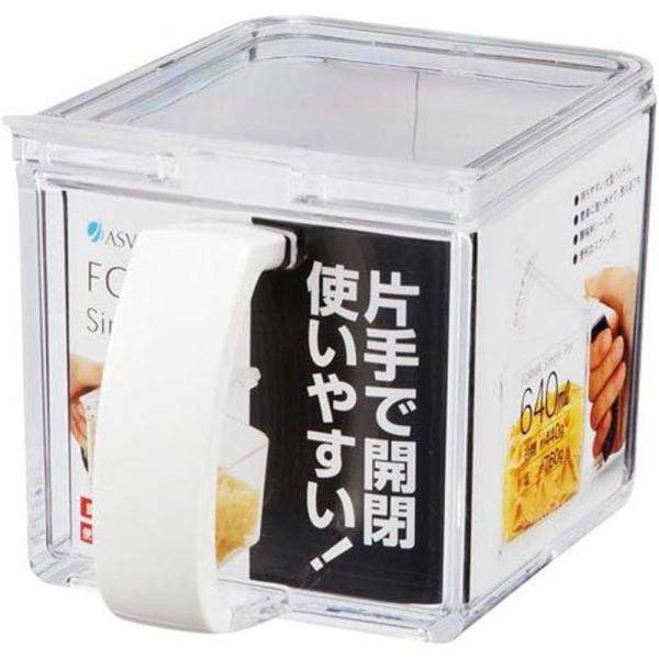 [関連word] アスベル アスベル NフォルマCポット WH | クリアポット ホワイト フォルマ 調味料入れ 調味料ポット アスベル NフォルマC ポット 調味料ストッカー 調味料ケース 保存容器 スプーン付 コンパクトポット キッチン...