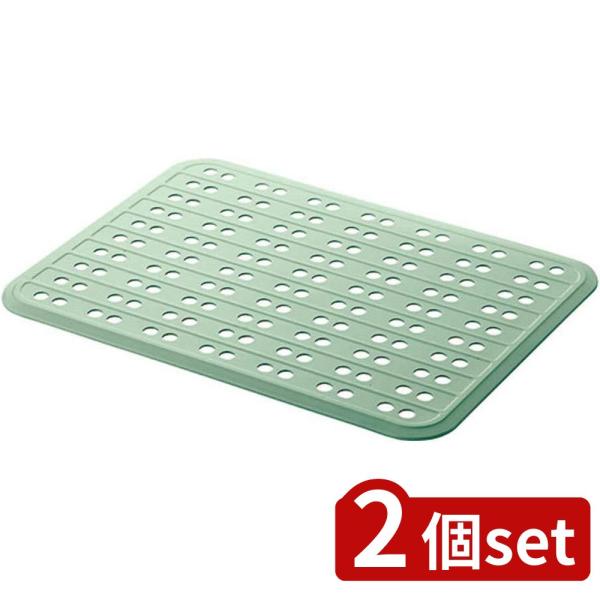 [関連word]  Nポゼ 流し用すのこ グリーン 2個セット | グリーン Nポゼ 流し用すのこ 流し用 すのこ キッチン用品 水回り 抗菌 ポリエチレン 日本製 新生活 高品質 食器 保護 水切り ボール形状 トータルコーディネート 便...