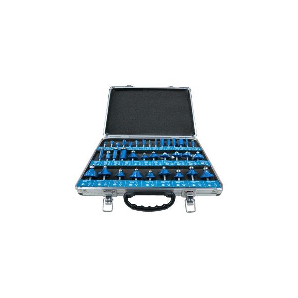 FIRST ルータービット・トリマービットセット　6.0mm軸　35本セット■商品番号・規格：CN-BIT35Sルータービット・トリマービットセット