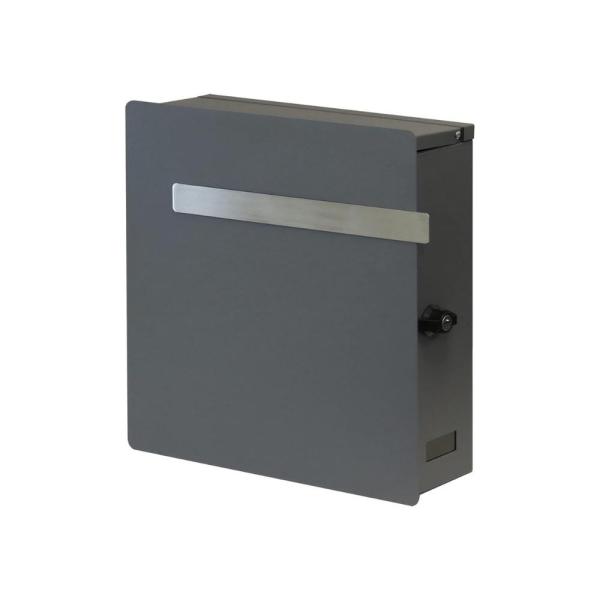 [関連word] ポスト 壁掛け おしゃれ かべかけ アンティーク シンプル 壁掛けポスト  カスト シンプル グレー 郵便ポスト 郵便受け オシャレ かわいい ポスト 鍵付き おしゃれ 壁付けポスト 上入れ前出し シリンダー錠付き 郵便 ...