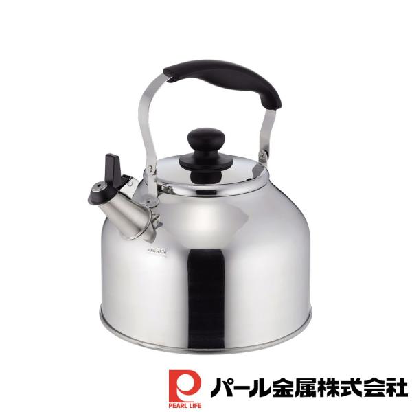 [関連Word] パール金属 ケトル IH対応 笛吹き 広口 ステンレス やかん ステンレス製 ヤカン 笛吹きケトル 湯沸かし 大容量 ケットル 広口ケトル 口笛ケットル5 広口タイプ ガス火対応 シルバー キッチン用品 HB-7353