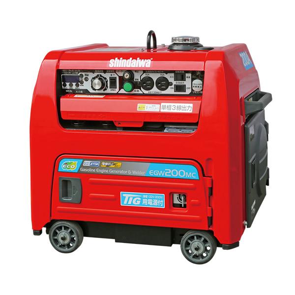 やまびこ(新ダイワ)  ガソリンエンジン溶接機 EGW200MC-IST[法人限定] EGW200MC-IST新機能！TIGモード■商品番号・規格：EGW200MC-IST※取り寄せ品の納期については、メーカー在庫有時の表記となっております...