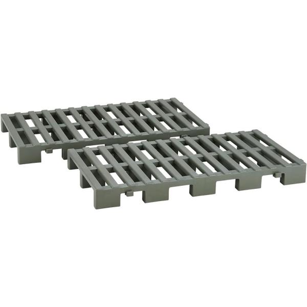 [関連word] 伸晃 CPJ-2 クリーンパレット連結タイプ2台入り | クリーンパレット すのこ 高床式 通気性 収納 連結タイプ プラスチック 押入れ 押し入れ 湿気 洗える 日本製 軽量 カビ対策 掃除 再生樹脂 ジョイント パレッ...