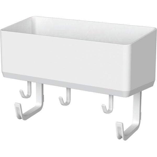 [関連word] アスベル ラックスMG ホースホルダー付フリーラック WH | ラックスMG ホースホルダー フリーラック 洗濯機ラック 浮かせる収納 マグネット収納 洗剤収納 バスケット収納 洗面所収納 便利グッズ 新生活 マグネットラ...