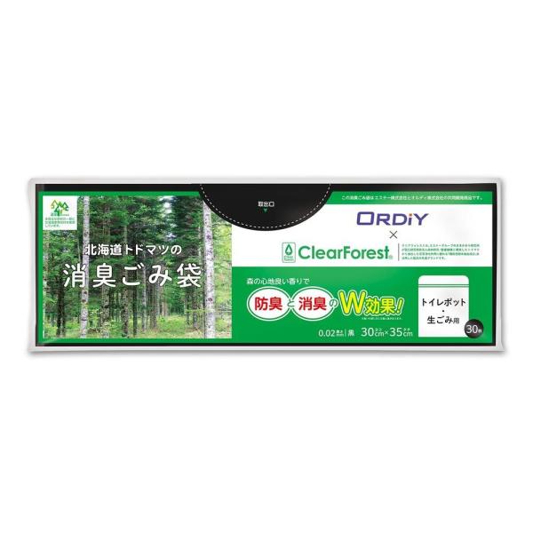 [関連word] オルディ 北海道トドマツ消臭ごみ袋トイレポット用 黒30P | 北海道ゴミ袋 トドマツ 消臭 ごみ袋 防臭袋 トイレポット用 ポリ袋 黒 30P クリアフォレスト 低密度ポリエチレン 家庭用袋 生ごみ袋 おむつ袋 厚手 袋...