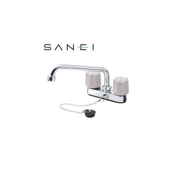 価格.com - SANEI ツーバルブ台付混合栓 寒冷地 K711KR-LH-13 (水栓金具) 価格比較