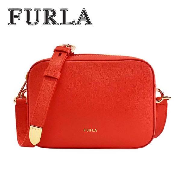 【送料無料】■商品名 フルラ FURLA 斜め掛け ショルダーバッグ BZY7-Q26-09A/FUOCO h素材：牛革カラー：レッドサイズ(約)：縦14.5cm×横20.5cm×マチ6.5cm、ショルダーストラップ77〜122cm仕様：開...