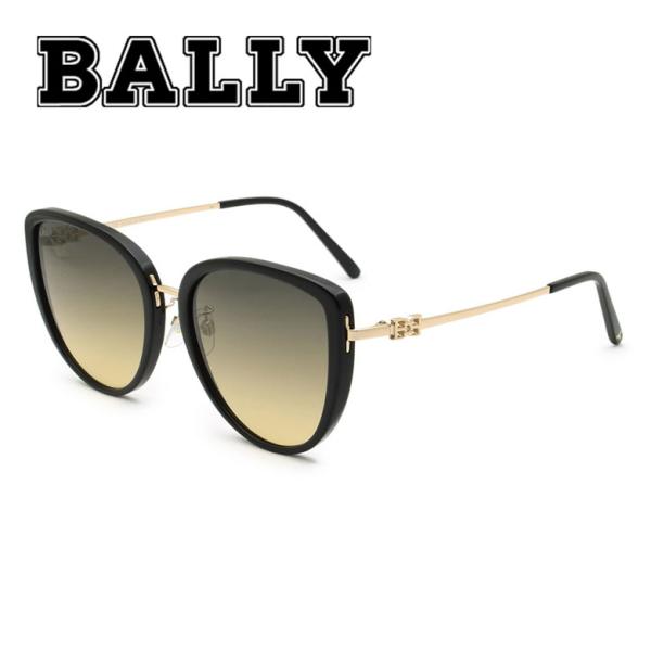 ■商品名 バリー BALLY サングラス UVカット ノーズパッド レディース BY0088-D-01B-58■素材：レンズ：プラスチック、フレーム：プラスチック/メタル■フレームカラー：ブラック/ゴールド■レンズカラー：グレーブラウングラ...