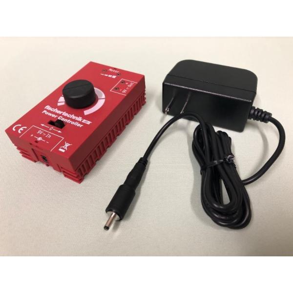 ボリュームを操作することでフィッシャーテクニックのXMモーターやXSモーターへの電圧（０−９V）を可変し回転数を変えられます。また、スイッチによりモーターの正転・逆転を切り替え可能です。さらに、サービス電源として９V固定の出力端子も用意して...