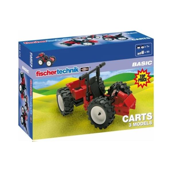 車をテーマにしたモデルです、排他的に3つのモデルを作成できます。パーツ数50個定期的にワークショップを開催しております。フィッシャーテクニックを通じて芽生えた疑問や問題をスタッフが一緒に考え、解決へのサポートを行います。