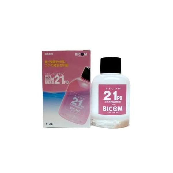 魚を飼育すると発生する魚のフンや残り餌等のゴミを速やかに分解します。好気（酸素がある状態）でも嫌気（酸素がない状態）でも活動出来る通性嫌気バクテリアです。嫌気下ではNO3（硝酸塩）のOの部分を呼吸源として魚のフンや残り餌等のごみを分解するの...