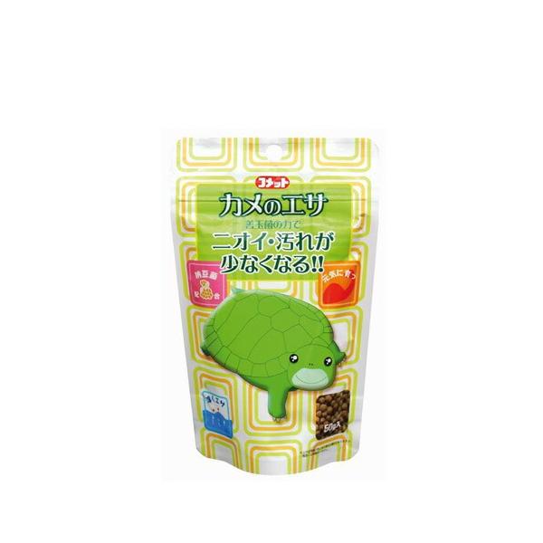 納豆菌を配合してリニューアルしました！納豆菌の整腸作用により、消化吸収力と排泄物分解力が向上し、水の汚れや嫌なニオイを軽減します。甲長７ｃｍ以下の小型水棲カメ用飼料。