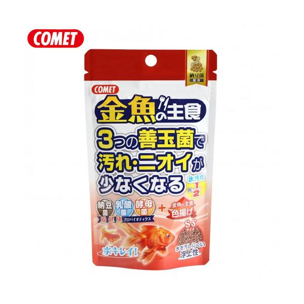 『特長』善玉菌の力でニオイ・汚れを減らします。カロチノイド配合で、金魚の色が良くなる色揚げ用栄養フード。飼育水を汚しにくい浮上性です。『原材料』フィッシュミール、イカミール、小麦粉、大豆ミール、フィッシュオイル、レシチン、納豆菌、各種ビタミ...