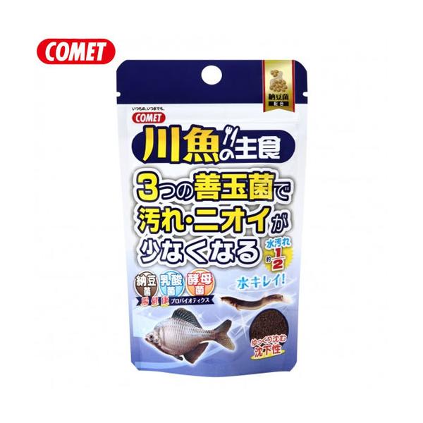 『特長』腸内で善玉菌を活性化させ、腸内細菌のバランスを整えます。水温が下がり底でじっとしている季節でも、年間を通して与えやすい沈下性フード。『原材料』フィッシュミール、小麦粉、大豆ミール、イカミール、フィッシュオイル、酵母菌、納豆菌、各種ビ...