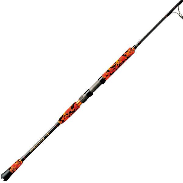 メーカー：スミスタイプ：スピニングロッド対象魚：50kg超級回遊魚,根魚,カジキ等全長：5’5”適合ルアー：200〜500ｇ推奨ライン：PE6〜10号自重：266ｇ