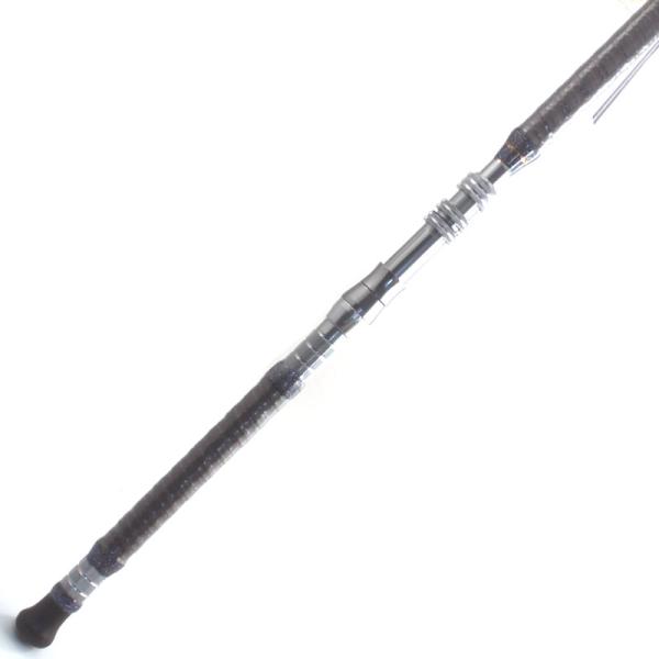 対象魚：ブリ・大型マダイ・シマアジなど（大物狙いの泳がせ釣りに適したモデル）全長：227ｃｍ継数：2ピース(グリップ部が脱着)おもり：60〜180号