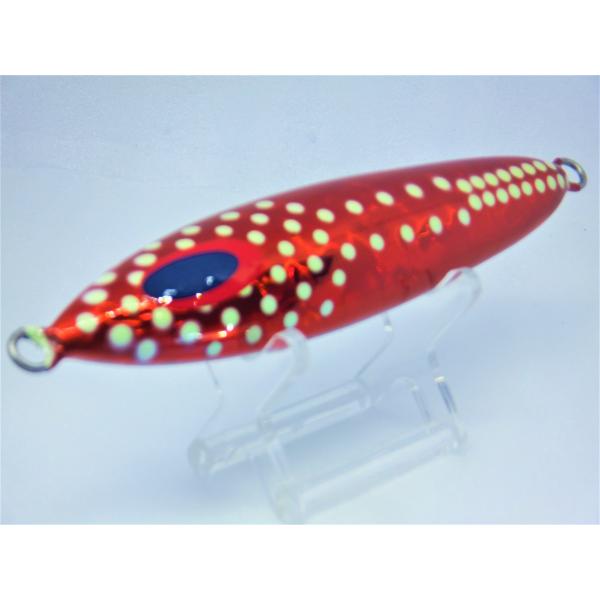 スロースキップFreq落として喰わすフォール専用次世代ジグ。■アクションストップ＆ゴーフォール・スパイラルフォール■特性ロングフォールジャークに最適なジグとして開発されたのが「スロースキップFreq」。フォールで喰わせるのを強く意識したモデ...