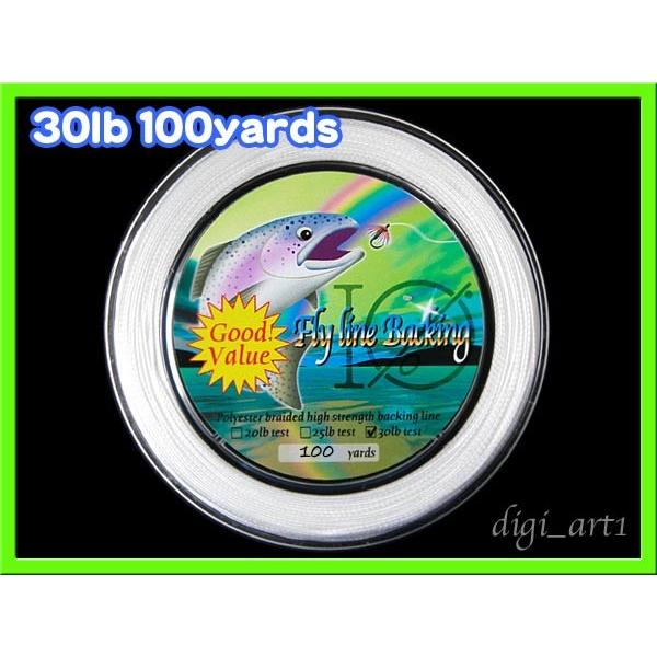 フライ用、バッキングライン ホワイトGood Value io Fly Line Backing