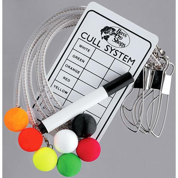Bass Pro Shops  : Cull System□7色のフロート、チャート、マーカーペンが付属