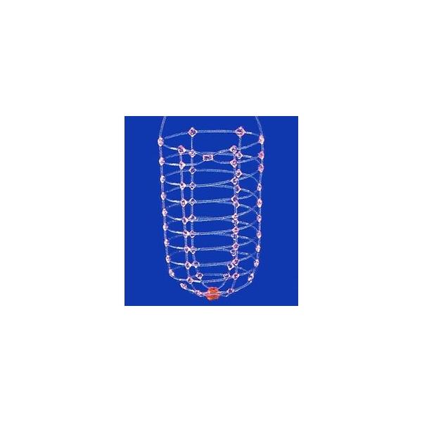 スーパーフカセ P61B中通しができるので仕掛けがめったにもつれない。リングがないので軽くて潮流に同調しやすく集魚効果が抜群。直径×深さ(約)：35×47目 縦×横(約)：10×16糸号数：10