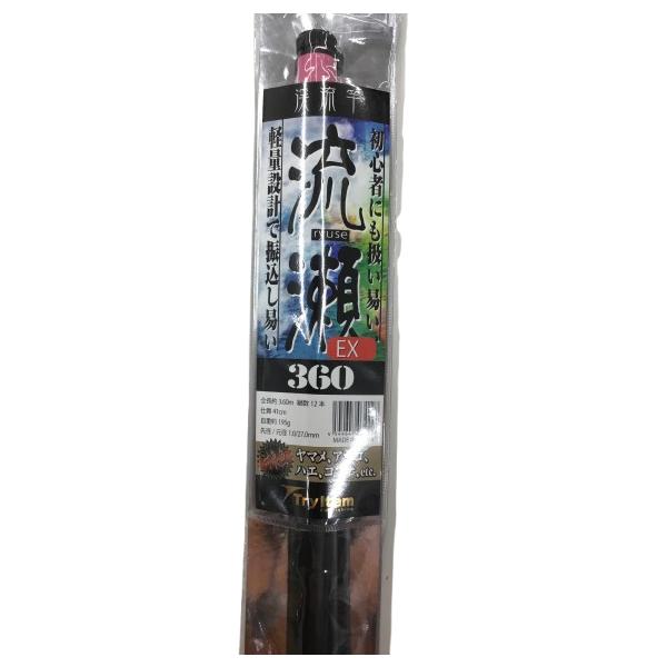 全長:約360cm継数:12本仕舞:41cm自重:約195g先径:1.0mm元径:27.0mm