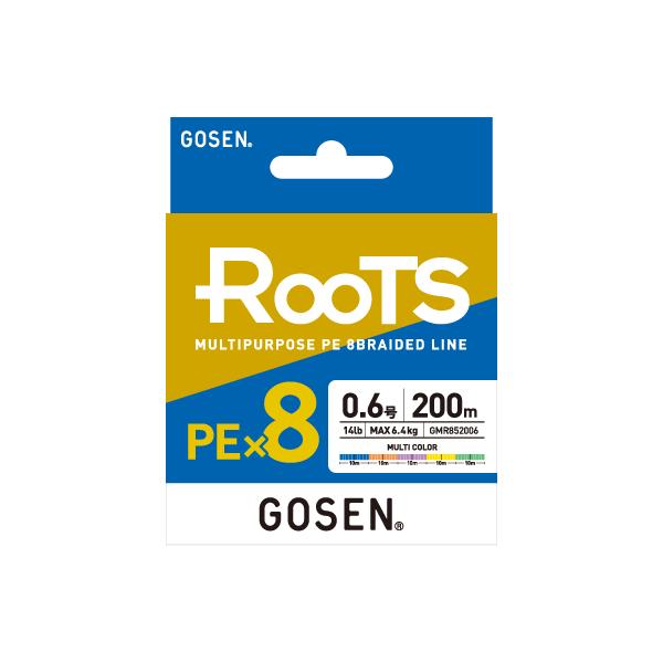 【安心のクオリティ】日本国内に自社工場を持つゴーセンによる、安心のクオリティ。【ベストバランスの追求】高強力ポリエチレン原糸による8本編組設計により、サイズ毎に強度、感度、耐摩耗、耐久性のベストバランスを追求。【豊富なラインナップ】ショア・...