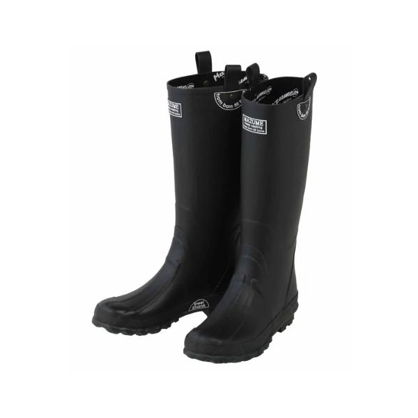 スチールシャンクの採用により捻じれを軽減して歩きやすく専用の金型と特殊な工法によって、履いたときのシルエットが美しく見えるように丈をヒザ下ぐらいの長さに設定したmazumeならではのラバーブーツです。履き口から足首まではタイトなシルエットに...