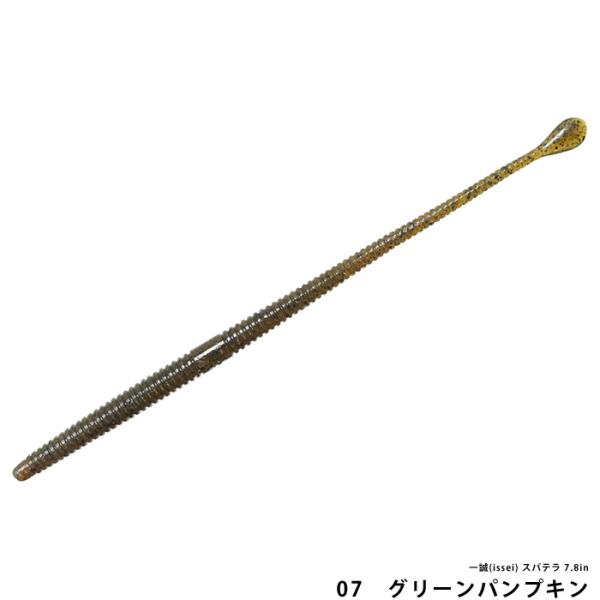 "ドバミミズ" をモチーフにしたスパテラ。琵琶湖のビッグバスはもちろん、各フィールドの一級ポイントに投入したいビッグウェポンです。スパテラテールと超ロングボディが相まって、ランカーが好む大きくスローな自発アクションを発生させます。テキサス、...