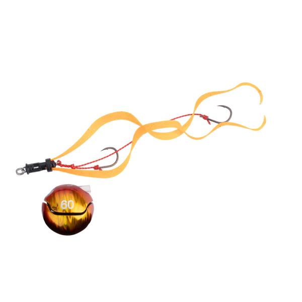 ■コト玉ヘッド音を出すことでターゲットの反応が変わってくる、という東京湾鯛ラバガイド船なぶらフィッシング岡元船長のアイディアを具現化したのがコト玉。開発段階では一般的な鯛ラバヘッドとも比較し、真鯛のみならず青物や底物など、魚種問わずターゲッ...