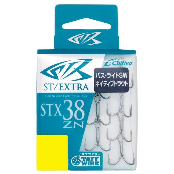 58、68と圧倒的な実績を積み上げてきたSTX.新世代トリプルを謳うSTXシリーズ全体を貫くコンセプト「PEライン対応」。それは、バス、ライトSW、トラウト全般に対応するパワークラス３のSTX-38にも継承されています。PEライン対応。いま...