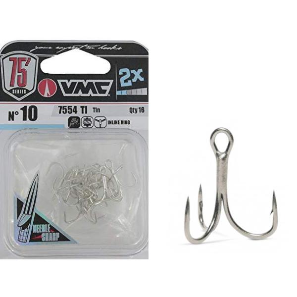Rapala STRONGE INLINE トリプルフック トレブルフック ルアーフック 釣り針 鈎伸ばされ難く(強靱性)、折れ難い(しなやかさ)を実現させたVMC7554シリーズ！！●入数:16本