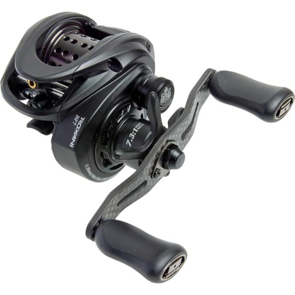 アブガルシア ロキサーニ BC (Abu Garcia ROXANI BC) / ベイトリール 両軸リール ルアーフィッシングZENON、Revo5の遺伝子を引き継いだ握りこみやすいエルゴノミックデザイン、カーボンハンドル搭載。日本市場にマ...