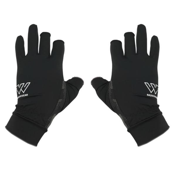 ファイブスター ウェーブギア WAVEGEAR ひんやり 冷感グローブ 3本カット WG-4270 / フィッシング ウェア 手袋接触冷感機能の超伸縮素材で夏場での釣りをサポート3本カットサイズ：フリー全長：約23cm手囲い：約22cm素材...