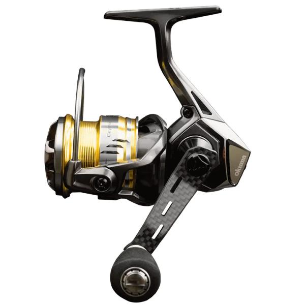 オクマ ゼニス ZENITH OKUMA FISHING TACKLE スピニングリール先進のカーボンドラグ、カーボンハンドル装備のルアーフィッシング用シャロースプール搭載　ハイスピードスピニングリール新登場。滑らかなドラグ性能のカーボンド...