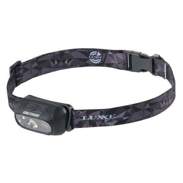がまかつ Gamakatsu LUXXE ヘッドライト LEHL-270CMP●バッテリー残量表示付き。●クイックオフ機能(3秒後以降に1回押せばオフ)。●メモリーライト機能(前回使用のライトから点灯)。●USBタイプC。●暖色LED手元ラ...