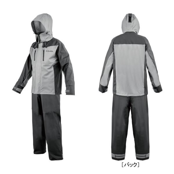 がまかつ Gamakatsu PVCレインスーツ GM-3818 / フィッシングウェア釣りをもっと自由に、もっと楽しく●表地には高耐久性P.V.C素材を採用し、汚れやシブキをしっかり弾く抜群の防水性を実現。●従来のP.V.C 製品と比べて...