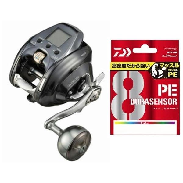 ダイワ DAIWA グローブライド シーボーグ 電動リール リール小型電動に求められる軽量コンパクト&amp;ハイパワー、快適操作を徹底追及。自重560gの軽量化は手持ちで快適であり、その軽さは感度に繋がる。※ラインの種類や号数の変更はでき...