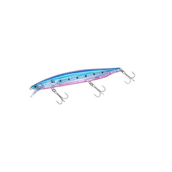 ダイワ DAIWA グローブライド BLIND BOLT サワラ ミノー プラグ ソルトルアー飛距離・閃光・誘いの三拍子が揃った、サワラゲームの切り札。ブラインドゲームにおいて、魚にルアーを見つけさせることが最重要。その役割を果たすのがボデ...