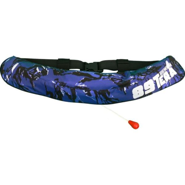 LAMSES 磯 波止 防波堤 堤防 船 釣り ライフジャケット 救命具 救命胴衣 フローティングベスト フィッシング ウェア浮力:7.5kg/24時間ボンベ:UML製MK５自動充気装置使用 18gボンベ用サイズ:38mm幅ウエストベルト ...