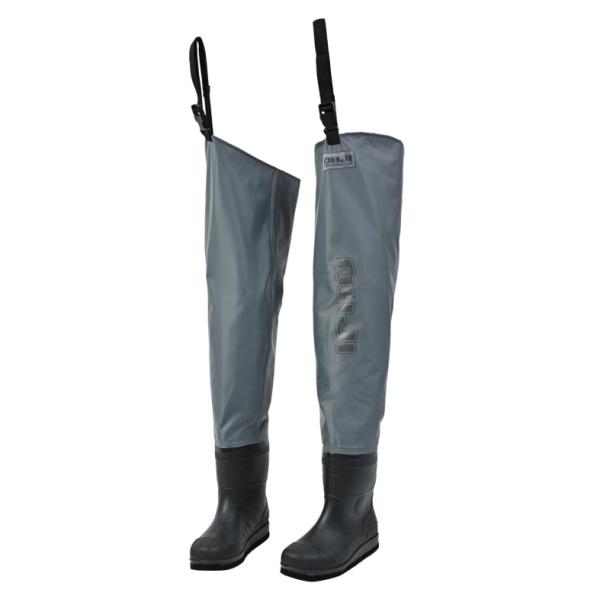 エクセル X'SEL ヒップウェダー70D (フェルトソール) OH-001F / 胴付長靴 胴長 ウェーダーずり下がりを抑えるサイドベルト付き肩ベルトが無いため着脱も簡単で、持ち運びもしやすく長靴感覚で手軽に使えます。小規模な河川、渓流域...