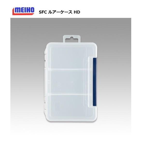メイホウ SFC ルアーケース HD明邦のニューコンセプト、システムフィッシングコンポVS-8050やVS-3080、VS-3078党にシステム収納可能蓋と本体の連結部に笠を立てているため、連結部の破損を極力回避！！蓋の天面に若干の段差を設...