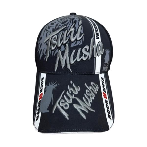 釣武者 谷山商事 taniyamashoji TsuriMusha 磯釣り フィッシング 帽子 キャップMUSHA/HOPPER キャップTsuriMusha ロゴは立体感のある3D 刺繍に加え、王道のMusha デザインと新しいトレードマ...