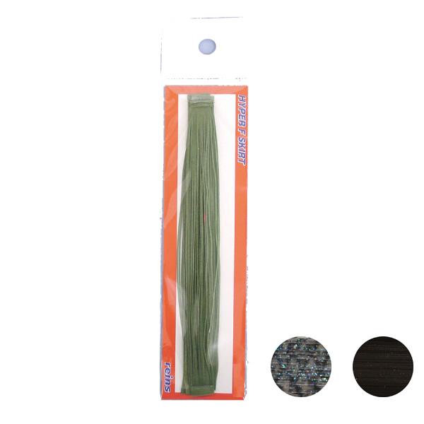 レイン ハイパーFスカート 細 その1 (ルアー自作)■入数：5枚※内容量は、予告なく変更になることがあります。■長さ：約 14.5 cm■1本の太さ：約0.6 mm≪レイン ルアー自作≫