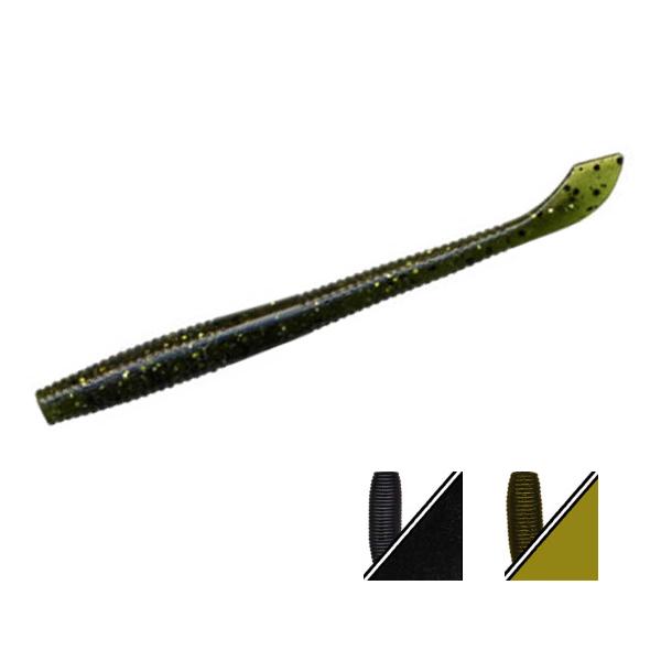 ゲーリーインターナショナル カットテールワーム 3.5in その1 J7S-10 (ブラックバスワーム)■入数：10本※内容量・パッケージ等の仕様は、予告なく変更になります。悪しからずご了承下さい。≪ゲーリーインターナショナル ブラックバス...