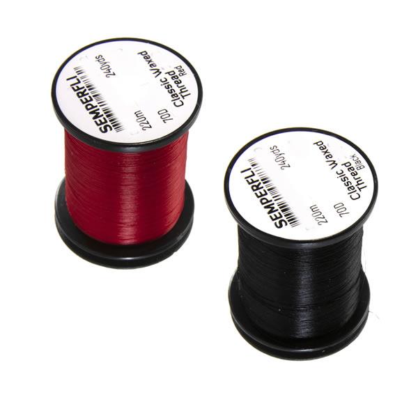 ティムコ センパーフライ クラシックワックスドスレッド 18/0 (タイイング バイス)■240ヤード(220m)巻き。≪ティムコ タイイング バイス≫